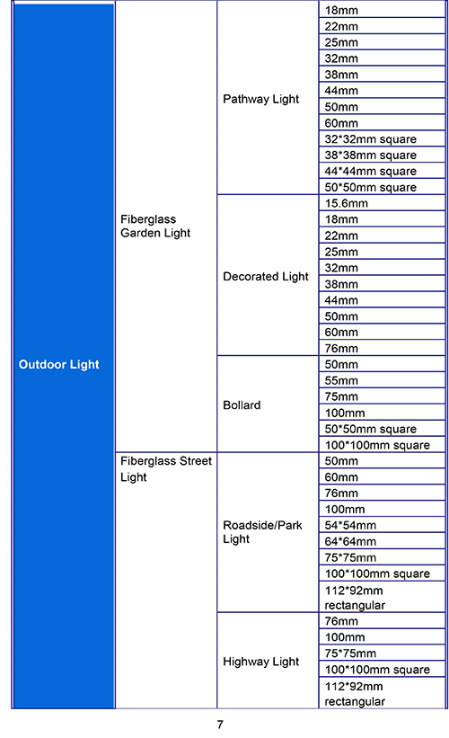 TRỤ COMPOSITE LIGHTING POLE